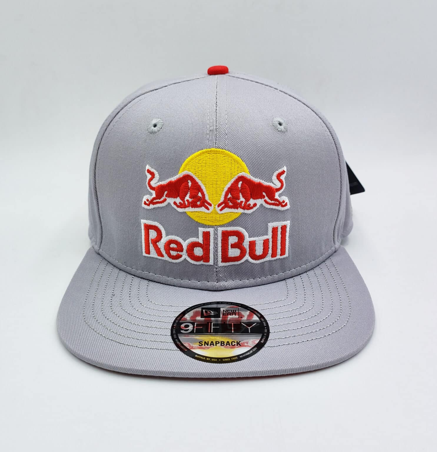 Red Bull Hat Gray NEW ERA - WEAR MY HAT