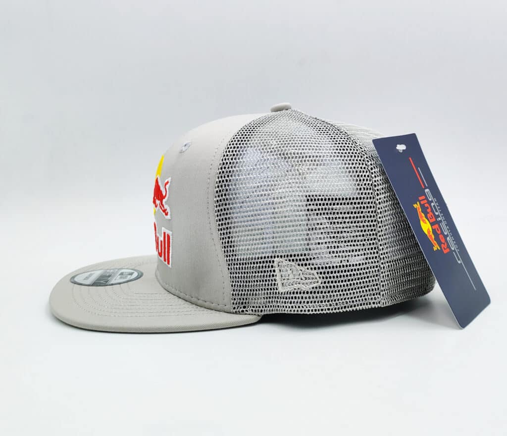 Red Bull Trucker Cap Gray NEW ERA - WEAR MY HAT