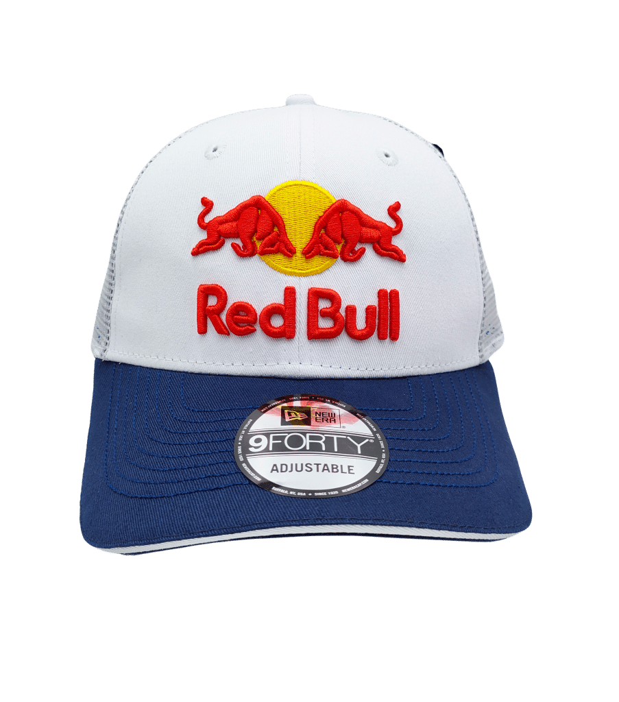 Red Bull White New Era Cap - WEAR MY HAT
