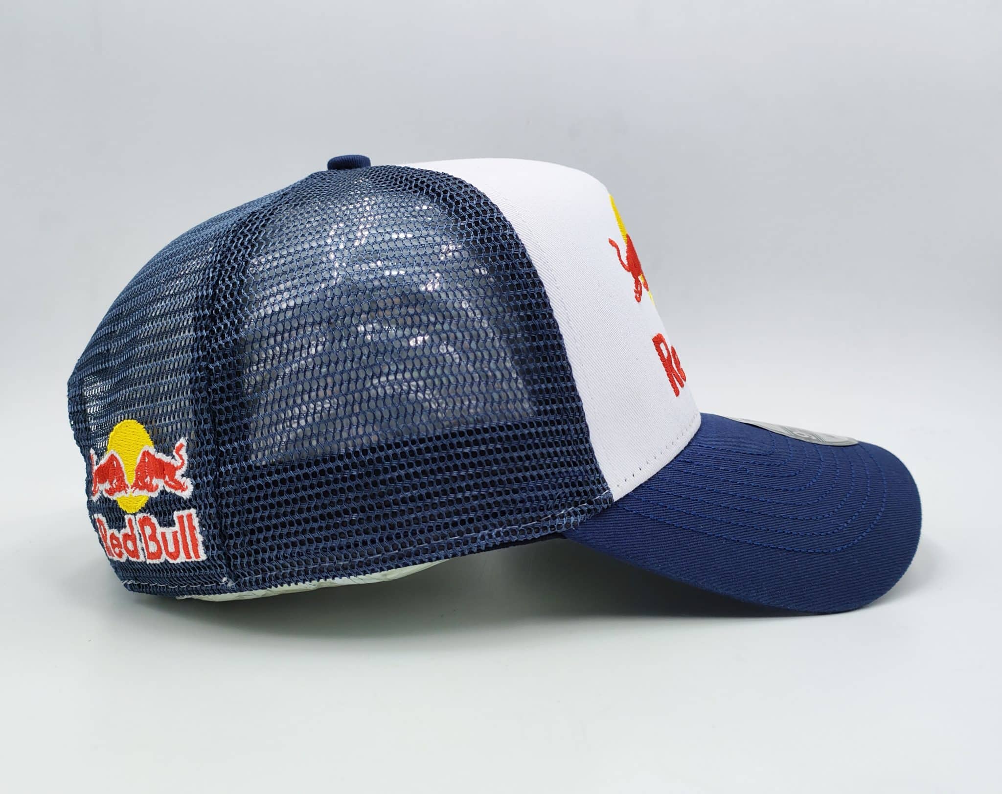 Red Bull Trucker Hat Mesh Blue - WEAR MY HAT