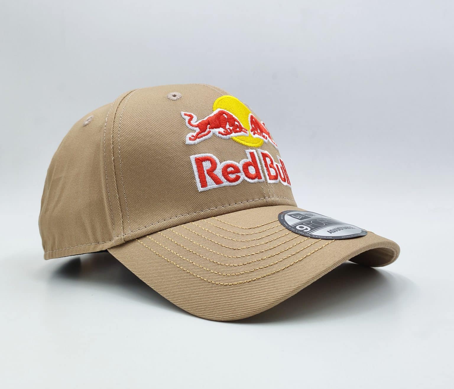 Red Bull Khaki Snapback Hat - WEAR MY HAT