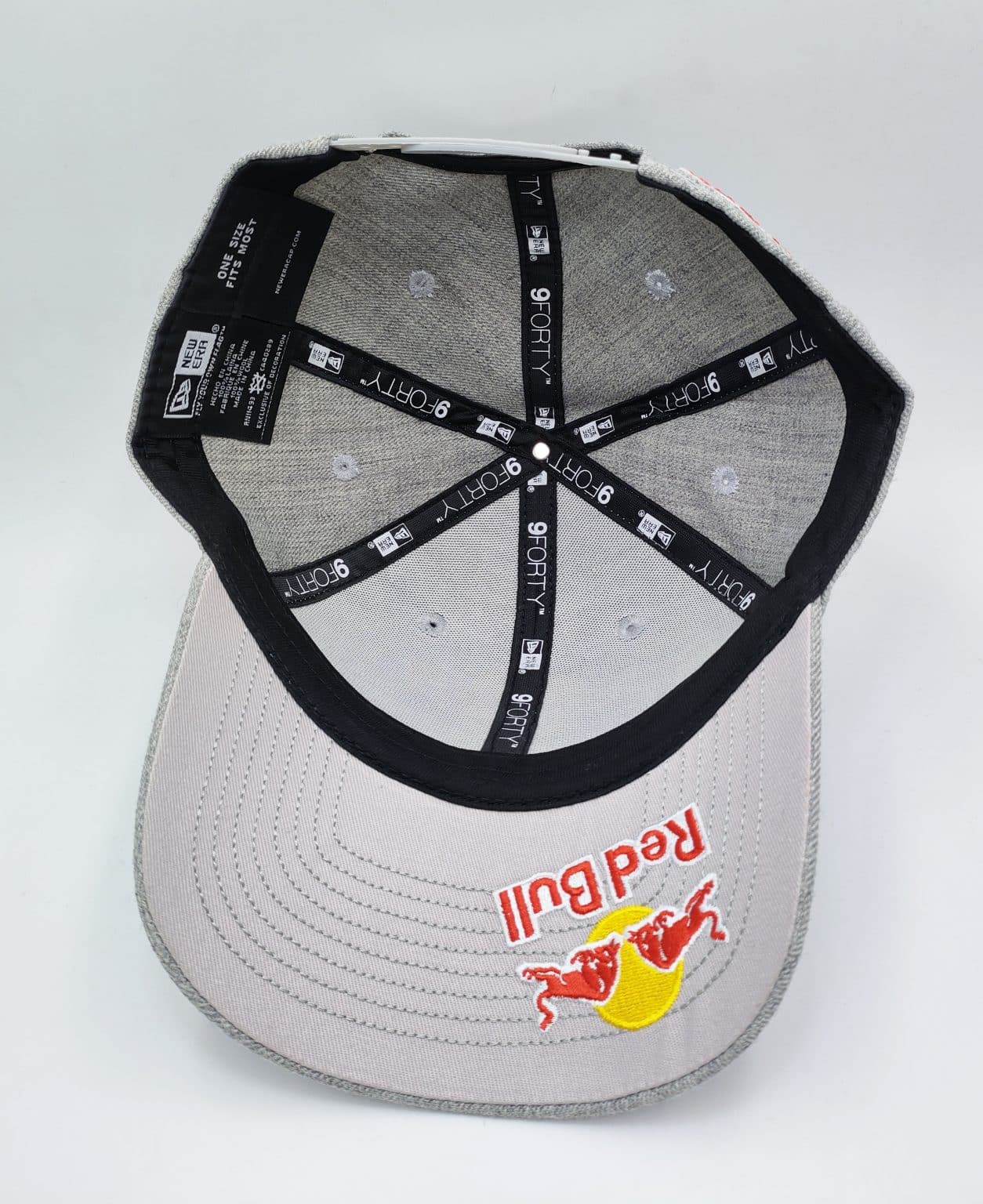 New Era Gray Red Bull Cap - WEAR MY HAT