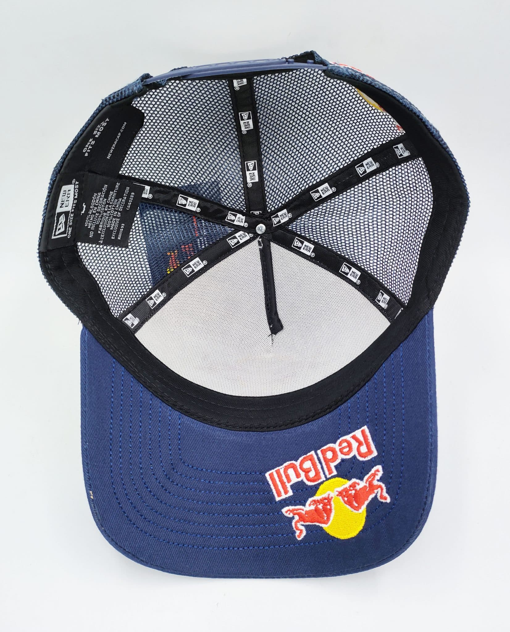 Red Bull Trucker Hat Mesh Blue - WEAR MY HAT